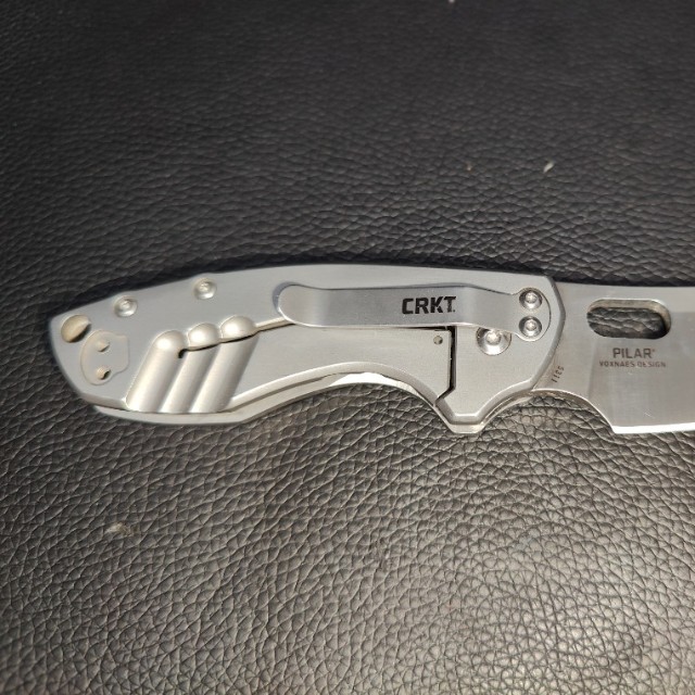 Bladebinge - CRKT Pilar Frame Lock Knife Stainless Steel (2.4" Satin) 5311